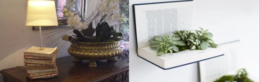 [Récup’] ️ Donnez une seconde vie à vos vieux livres, en déco stylée ...